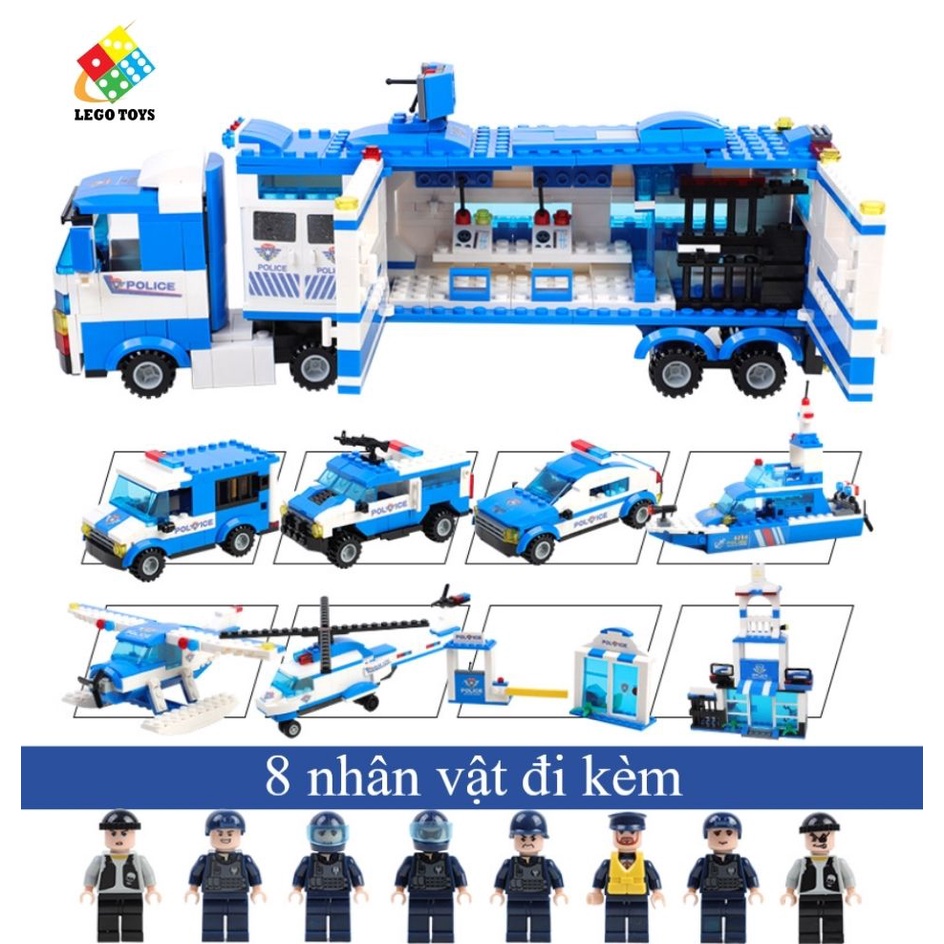Mua LEGO Xe OTO Cảnh Sát 1115 Mảnh Ghép - Bộ Đồ Chơi Lắp Ghép OTO Cảnh ...