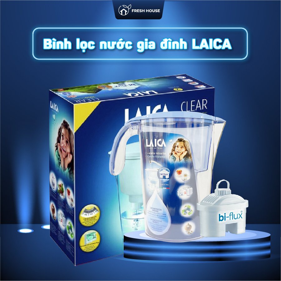 Mua Bình lọc nước gia đình cao cấp LAICA Seria 1000 Than Hoạt Tính ...