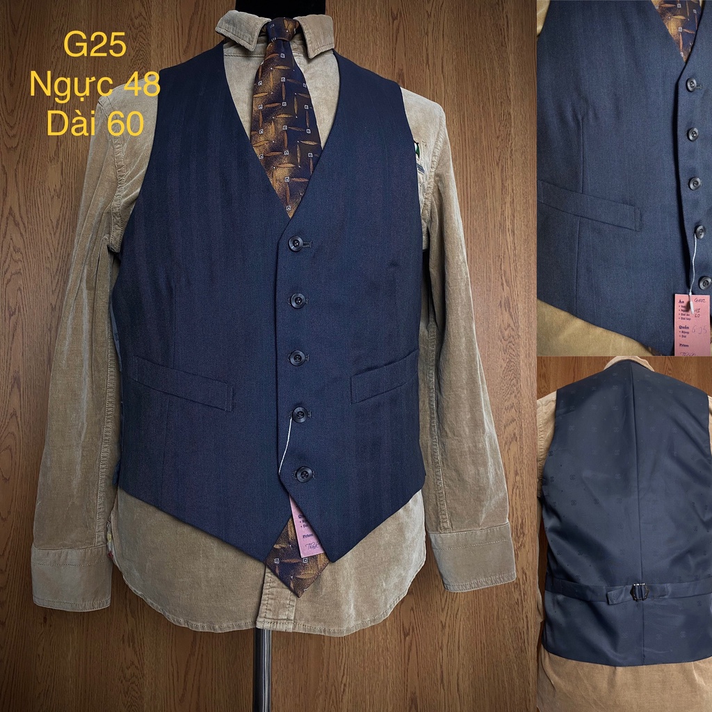 Mua ( mẫu) Gile vest nam/nữ cổ điển / ghile / waistcoat / gilê vest ...