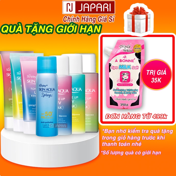 Kem Chống Nắng Skin Aqua Sunplay Tone Up Nhật Bản, Việt- KCN Kiềm Dầu ...