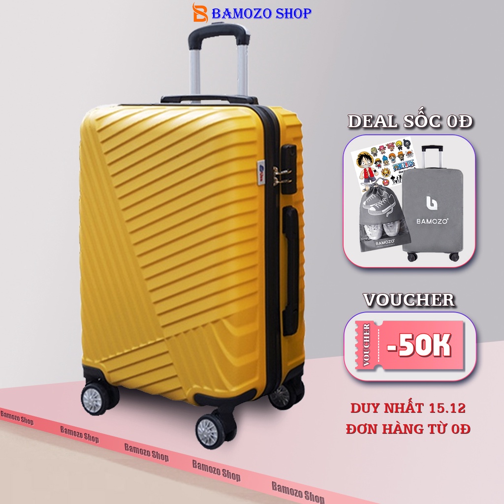 Vali Du Lịch Size 20 Size 24 Valy Kéo Nhựa Giá Rẻ Đẹp Bền Cao Cấp Siêu ...