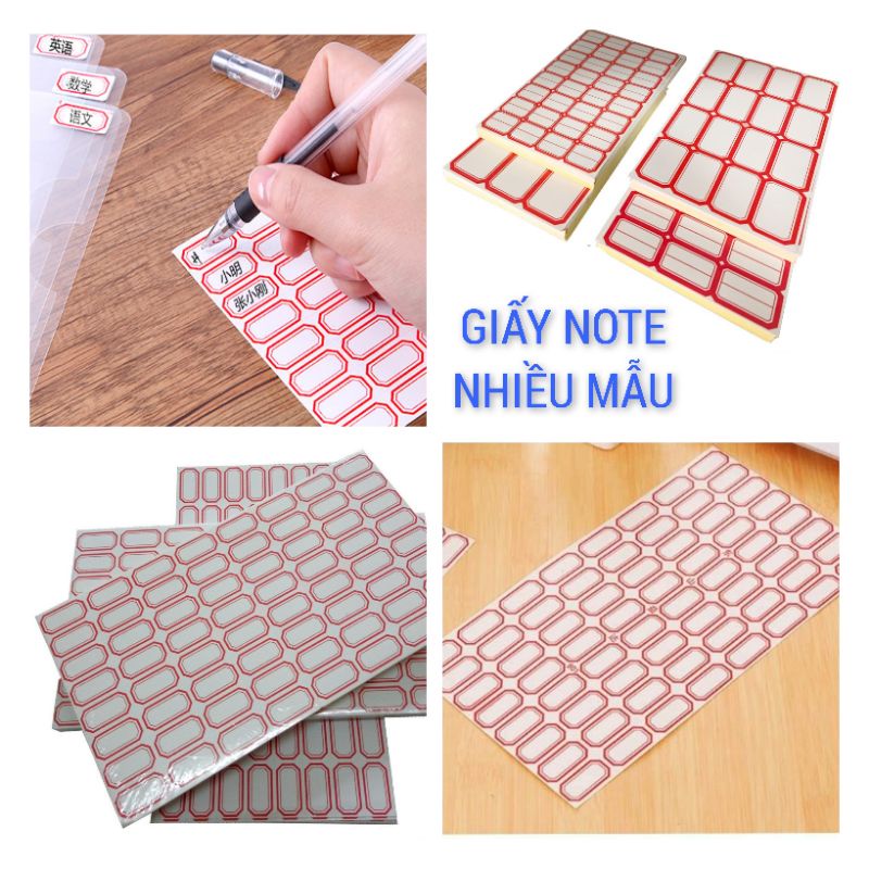Mua 1 tờ giấy dán ghi chú công việc và học tập giá rẻ nhất | TecKi.Vn