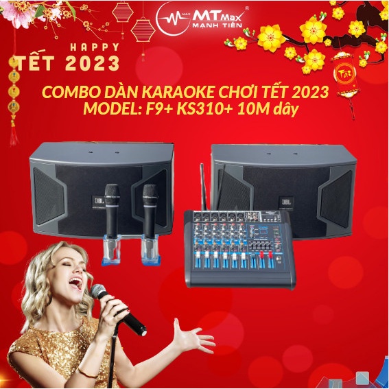 Mua Combo dàn karaoke gia đình 2023 siêu hay loa KS310 kèm mixer liền ...
