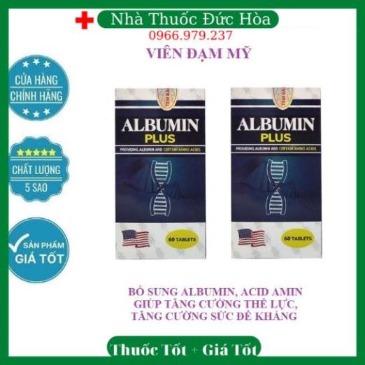 Mua Viên Đạm ALBUMIN PLUS Hộp 60 Viên - Giúp bổ sung dinh dưỡng toàn ...