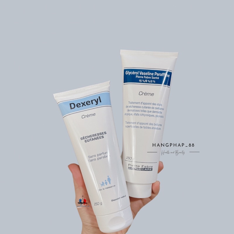 KEM DEXERYL PHÁP MẪU MỚI GLYCEROL DÙNG CHO CẢ GIA ĐÌNH 50g Và 250g ...