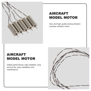 5 Pcs Brushed Motors Coreless Motors Coreless Micro DC Motor for ...