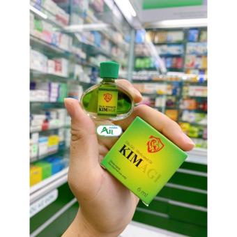 Mua COMBO 5 CHAI Dầu gió Kim AGI,1 hộp 1 chai 6ml (Hương thơm dịu nhẹ thư giãn) giá rẻ nhất ...