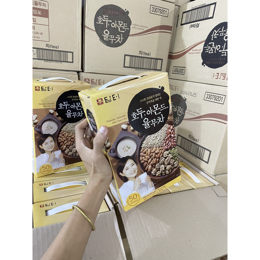 Mua Bột Ngũ Cốc Dinh Dưỡng Walnuts Almonds Job's Tears Tea 18gr x 50 ...