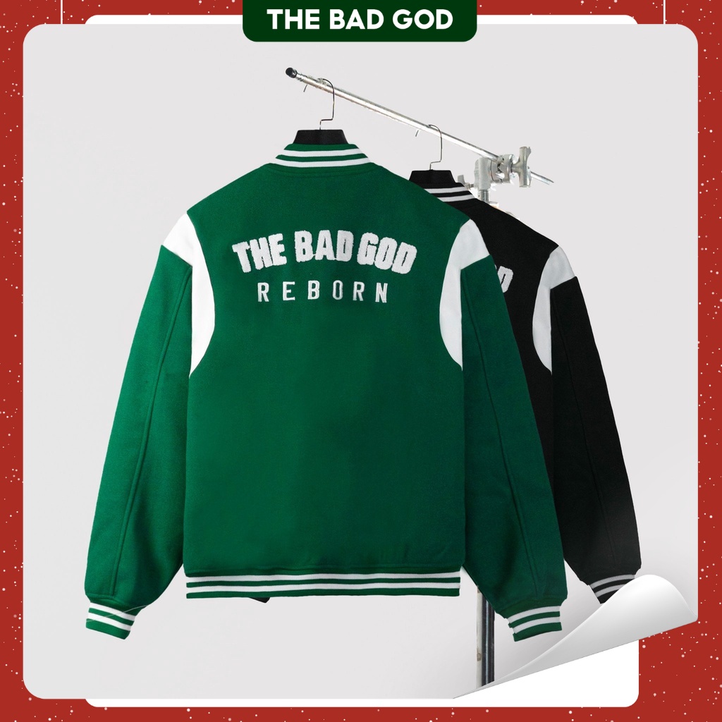 Mua Áo khoác bomber varsity jacket The Bad God Reborn giá rẻ nhất ...