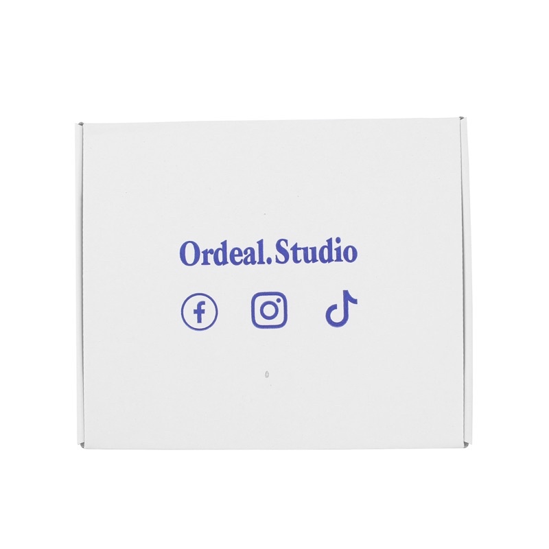 Hộp giấy in logo Ordeal.studio | Shopee Việt Nam