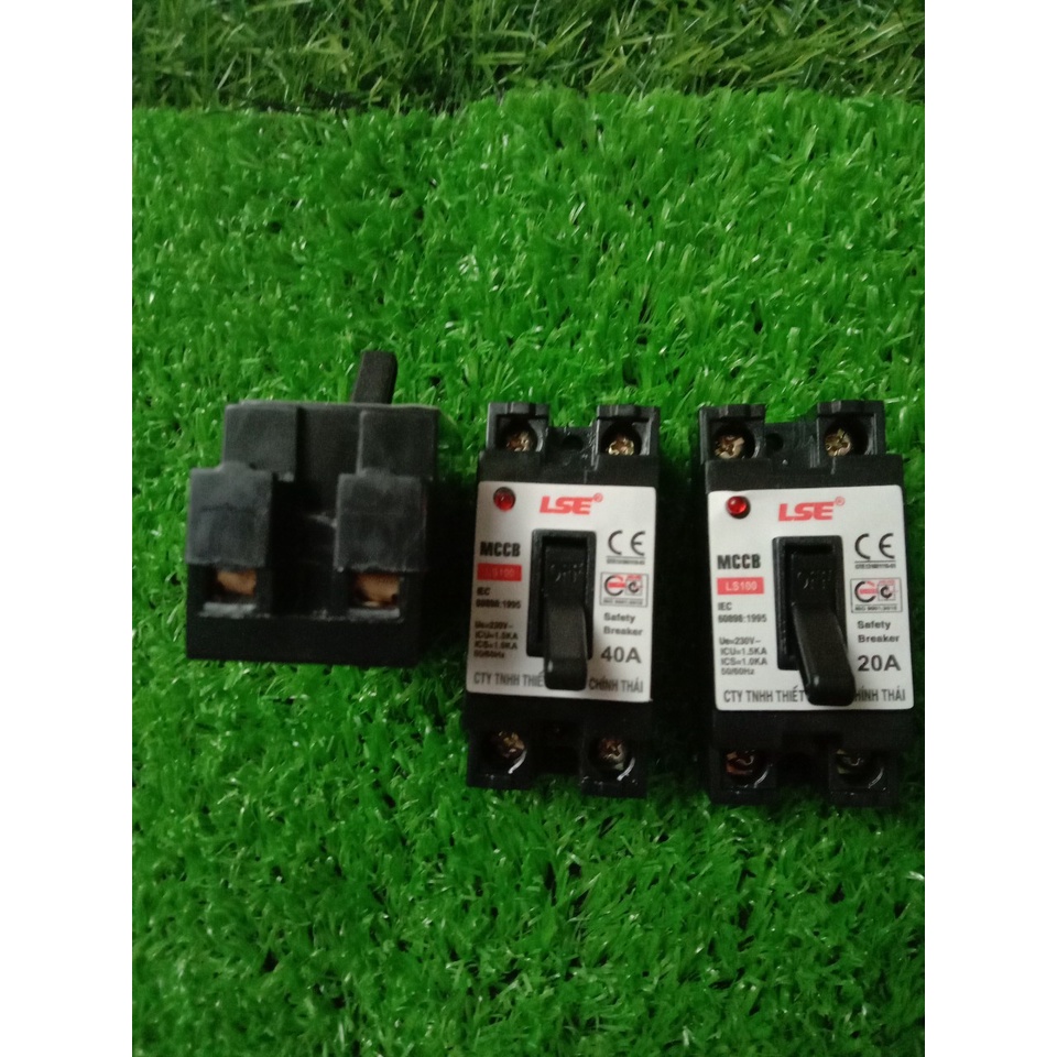 Cầu dao điện,CB cóc 1 pha 20a,30a,40a dùng bảo vệ thiết bị điện ...