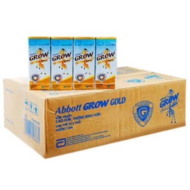 Lốc 4 hộp Sữa nước Abbott Grow Gold 180ml/ hộp | Shopee Việt Nam