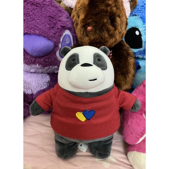 Mua SẴN Thú nhồi bông Gấu Trúc Miniso 2hand We Bare Bears Plush Panda ...