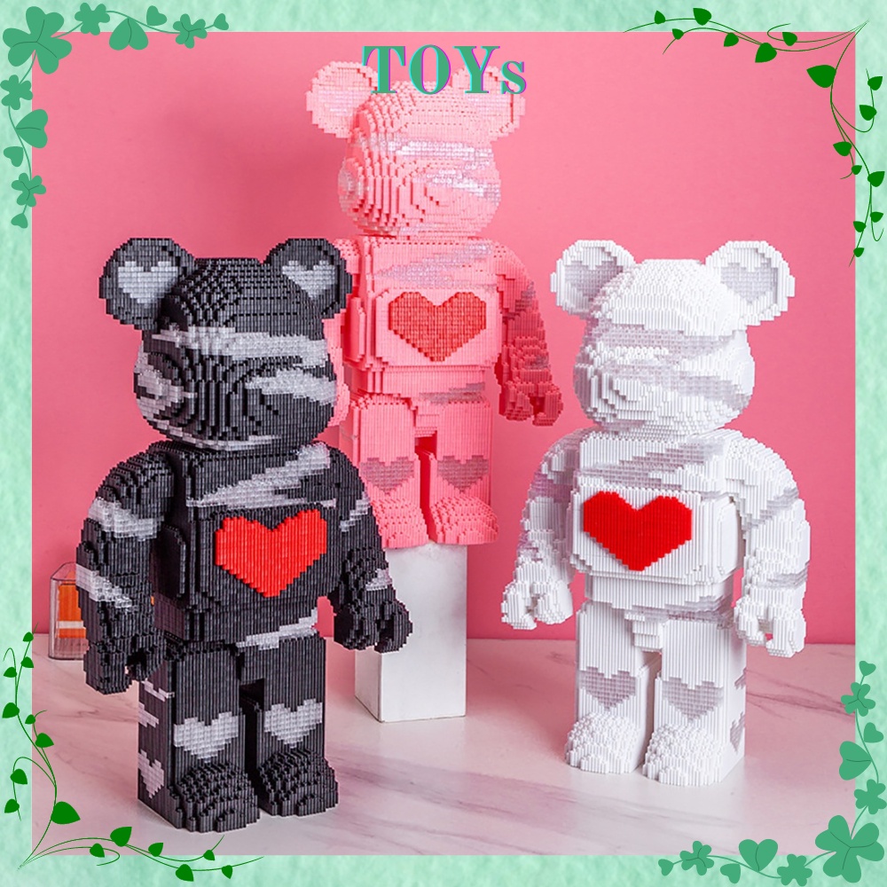 Mua Combo 2 Lego Gấu Bearbrick 36cm Có Ngăn Kéo Đèn Búa Mô Hình Lắp Ráp ...