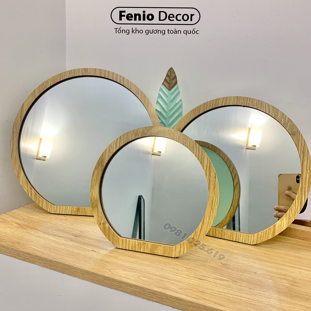 Mua Gương gỗ để bàn trang điểm Gương soi để bàn trang điểm Fenio Decor ...
