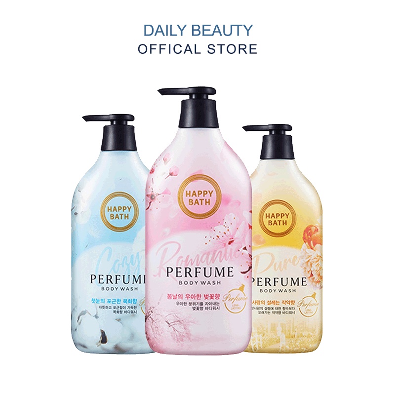Sữa Tắm HAPPY BATH Body Wash 900ml Daily Beauty Official - MixASale