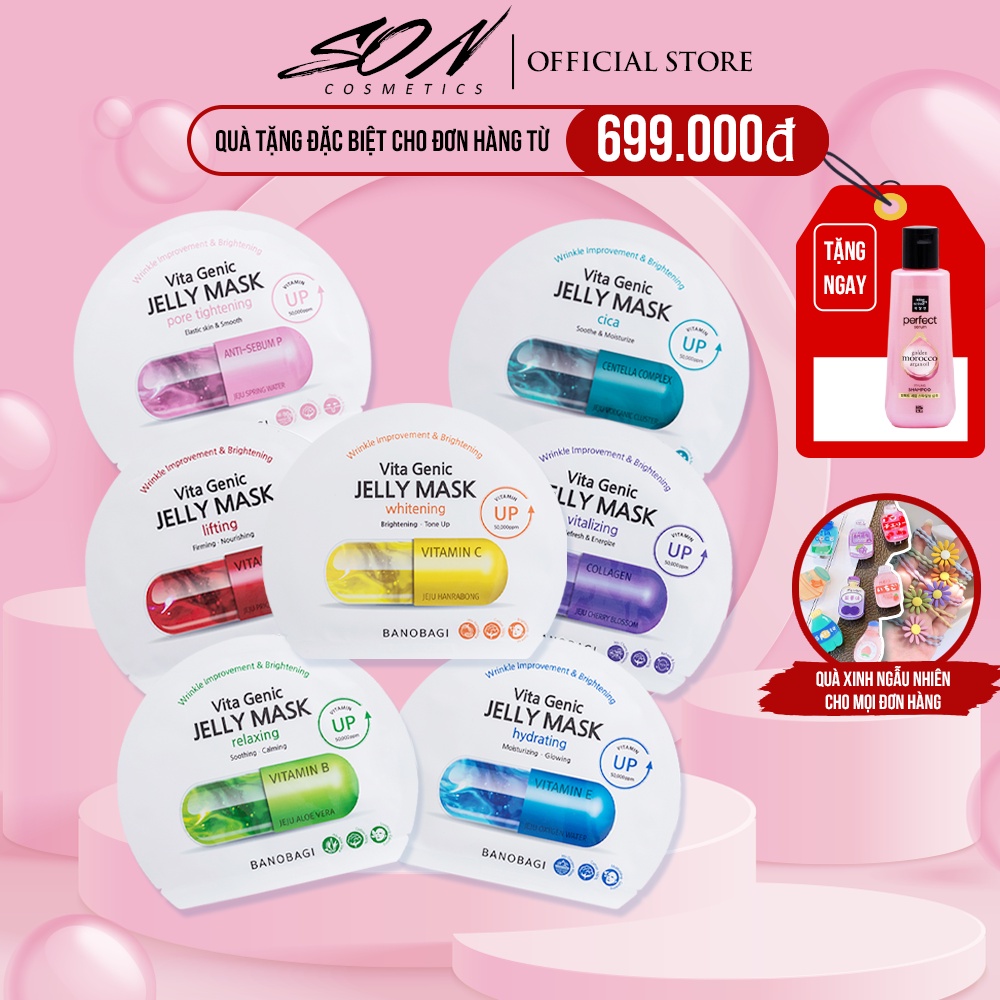 Măt nạ Banobagi Vita Genic Jelly Mask vitamin A C D E DƯỠNG TRẮNG DA ...