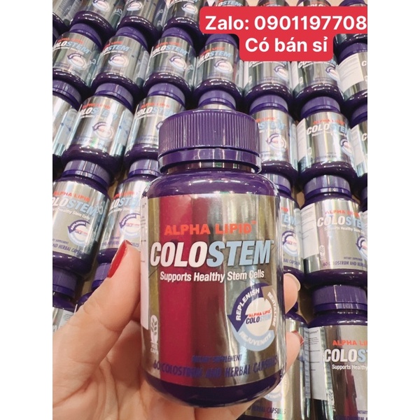 [chính hãng] Alpha lipid Colostem, viên uống tăng sức đề kháng dạng ...
