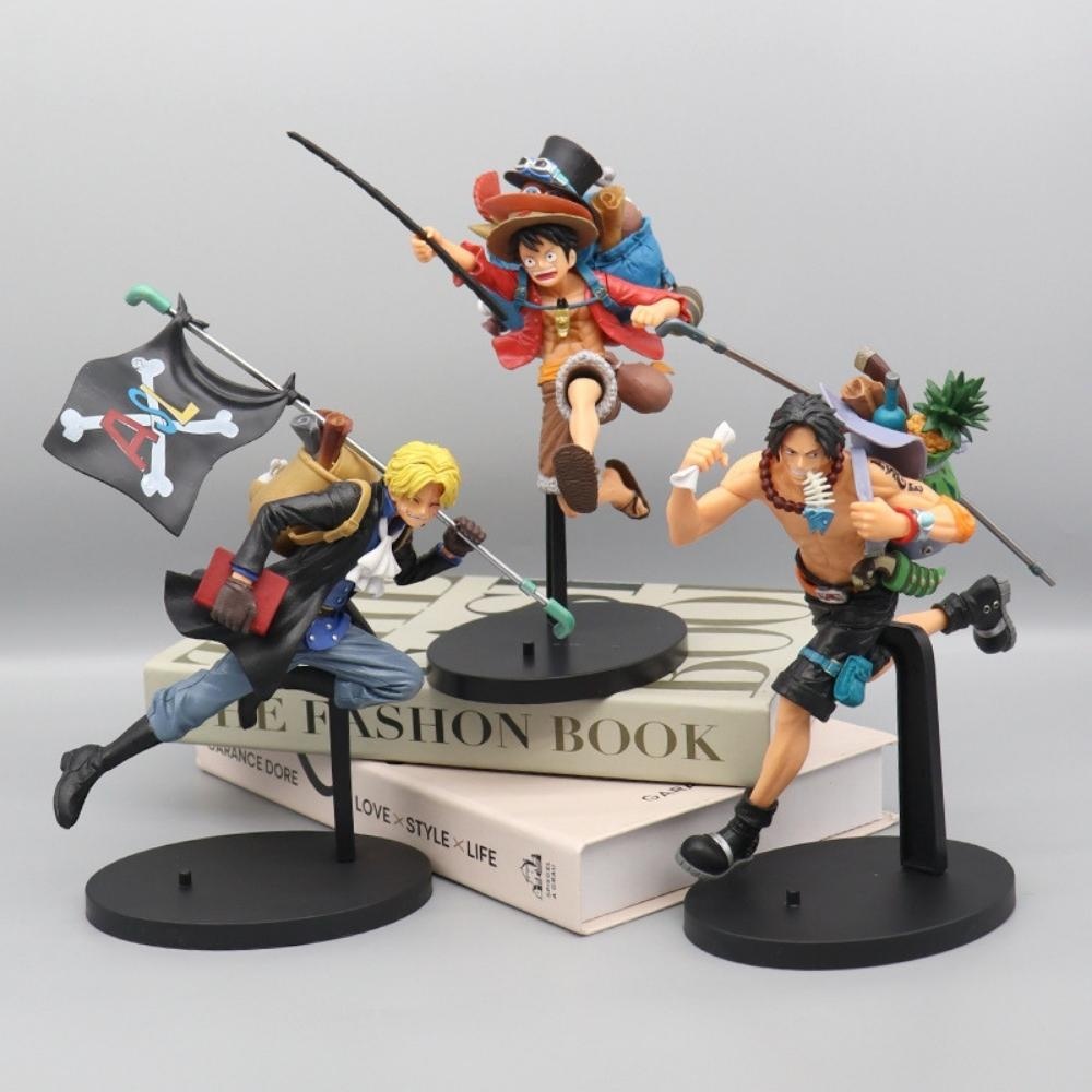 Mua Mô hình, Figure One Piece Ba Anh Em Sabo, Luffy, ACE - Trang trí ...