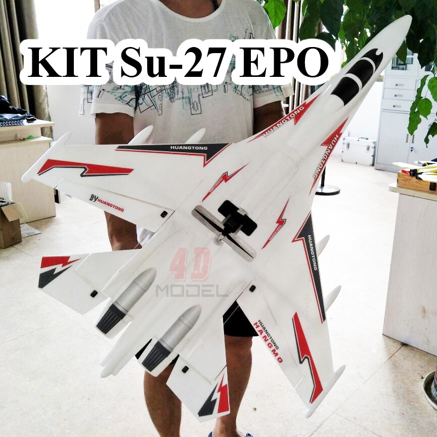 Mua KIT Su-27 EPO đúc. Sải cánh 73cm, dài 100cm. Đầy đủ phụ kiện đi kèm ...