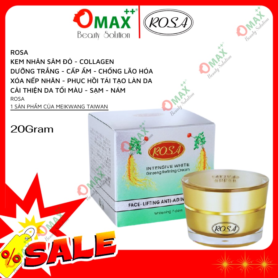 Mua KEM ROSA NHÂN SÂM ĐỎ - ROSA INTENSIVE WHITE GINSENG REFINING CREAM ...