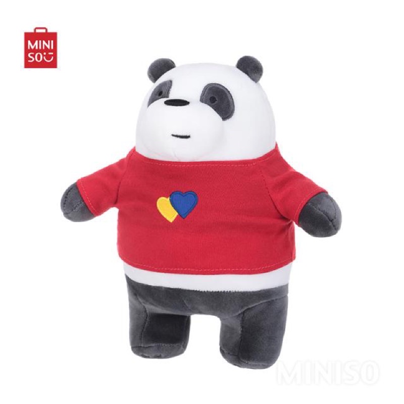 Mua SẴN Thú nhồi bông Gấu Trúc Miniso 2hand We Bare Bears Plush Panda ...