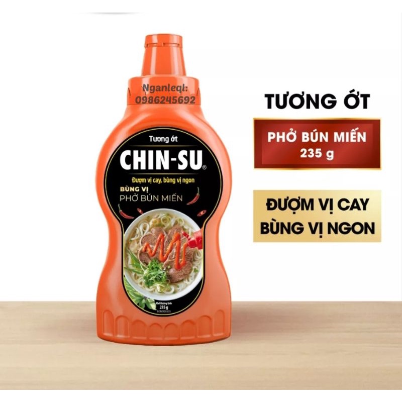 Tương ớt Chinsu Bún Phở Miến chai 235g | Shopee Việt Nam