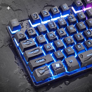 1 Set Light Up Keyboard Wired Gaming Keyboard Computer Keyboards ...