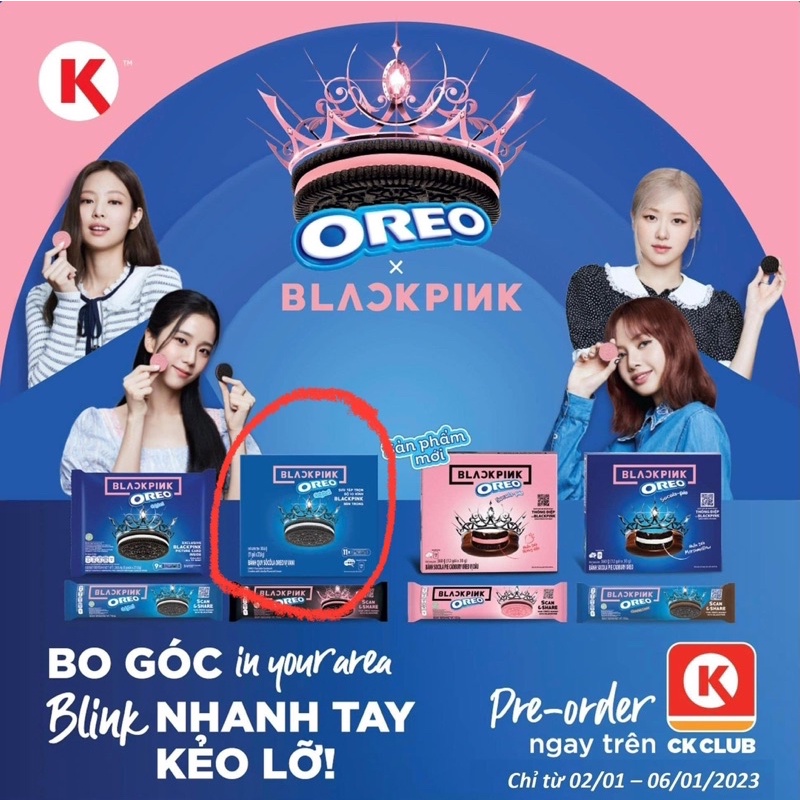 Đánh giá oreo blackpink bao nhiêu tiền và địa chỉ bán hàng uy tín nhất