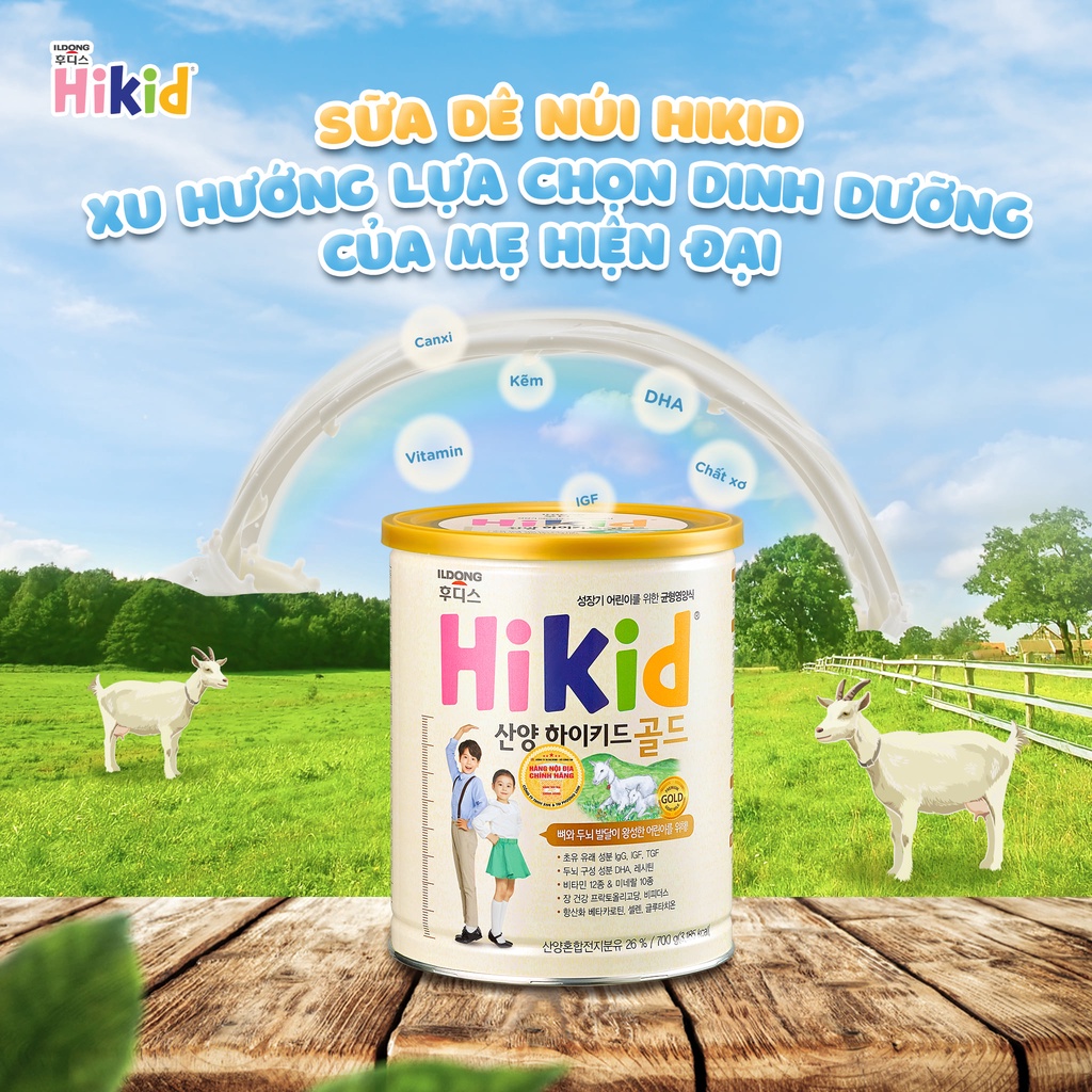 Mua Combo 2 Thùng Sữa Hikid Dê Bổ Sung Dinh Dưỡng Cho Bé Từ 1-9 Tuổi Hộp 700g - HIKID OFFICIAL ...