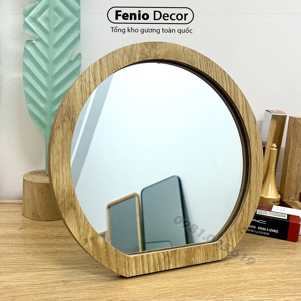 Mua Gương gỗ để bàn trang điểm Gương soi để bàn trang điểm Fenio Decor ...
