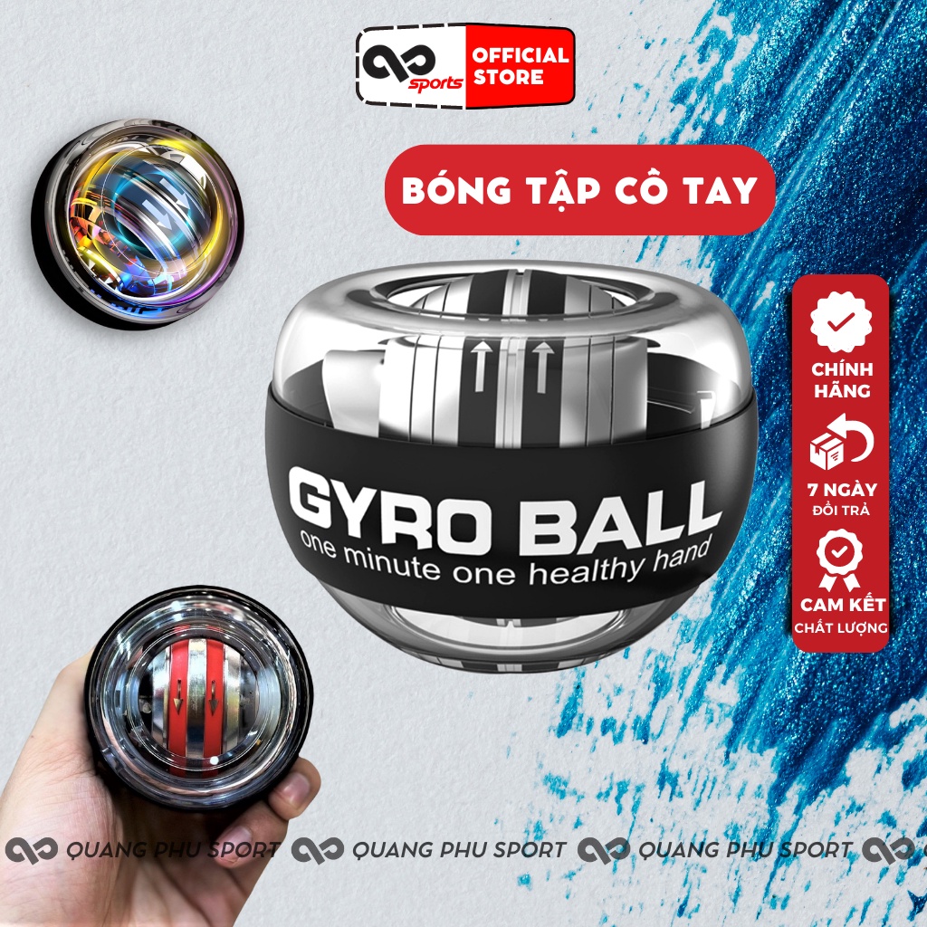 Bóng Tập Cổ Tay GYRO BALL, Quả Cầu Tập Tay Tự Khởi Động Hỗ Trợ Luyện ...