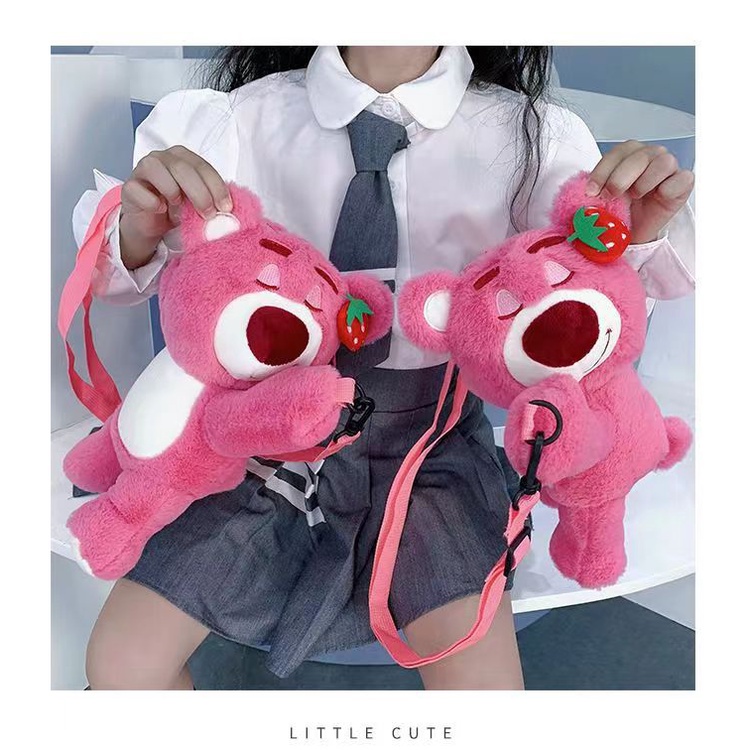 Mua Túi Gấu dâu Lotso, Gấu Pooh, Gấu Trúc, Teddy - Túi hình thú nhiều ...