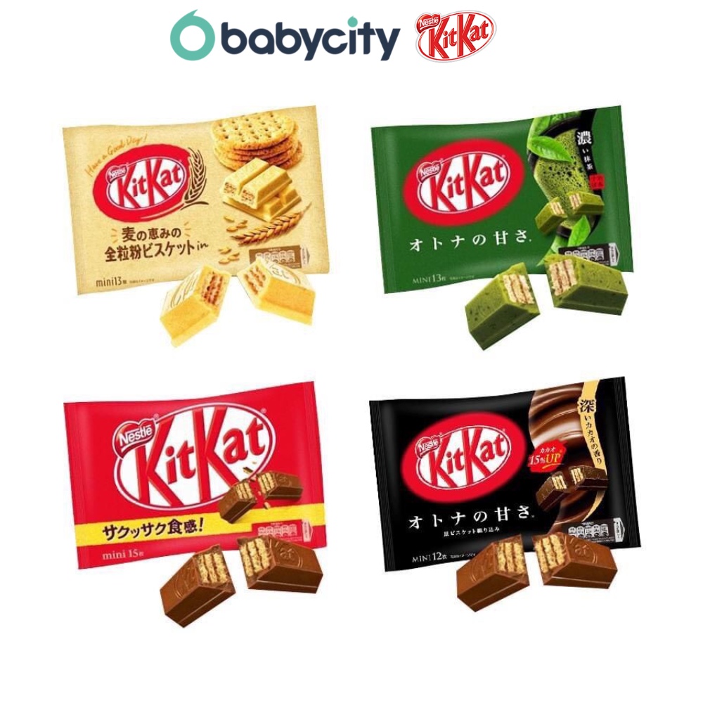 Mua Bánh Kitkat Nestle Nhật đủ vị siêu ngon hàng nội địa Nhật Quy xốp Socola Hộp 12 cái (HSD T8 ...