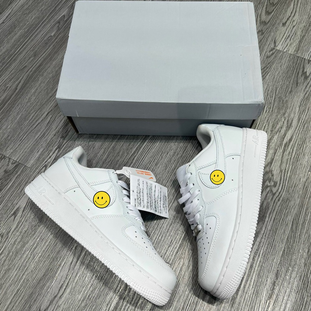 Giày af1 trắng cổ thấp để khâu giày thể thao nam nữ h2 sneaker air ...