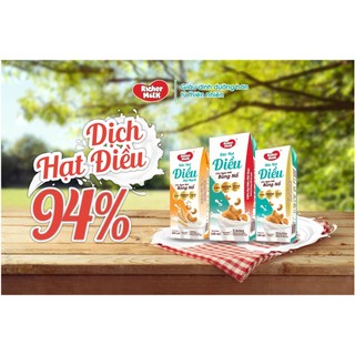 Sữa hạt điều Richer Milk 180ml | Shopee Việt Nam