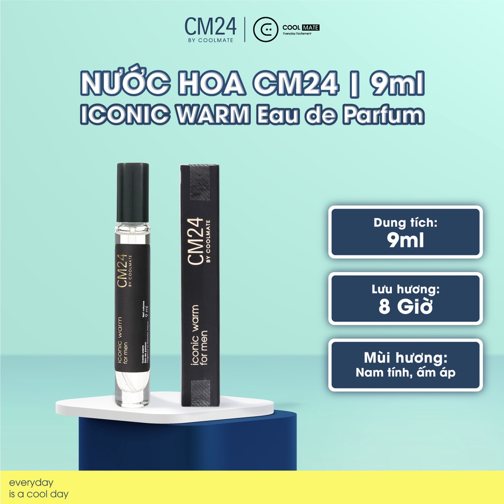 Mua Nước hoa CM24 ICONIC WARM Eau de Parfum 9ml - thương hiệu CM24 giá ...