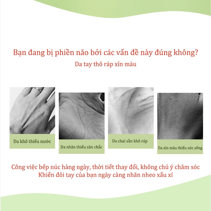 Mua Kem tay kem dưỡng da tay 30g Màu trắng mềm dưỡng ẩm Duy trì bàn tay ...