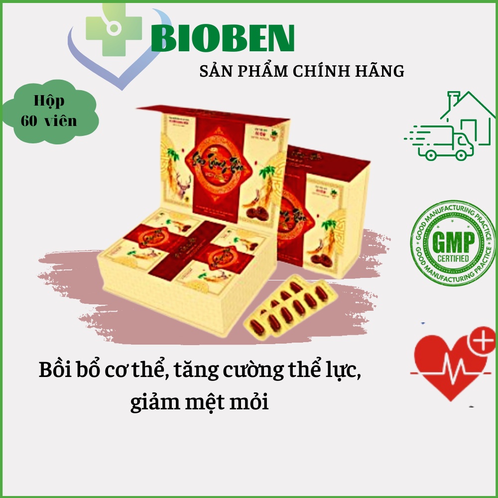 Sâm trùng thảo Bengold Benmax Bioben 60 viên bồi bổ cơ thể, tăng cường ...