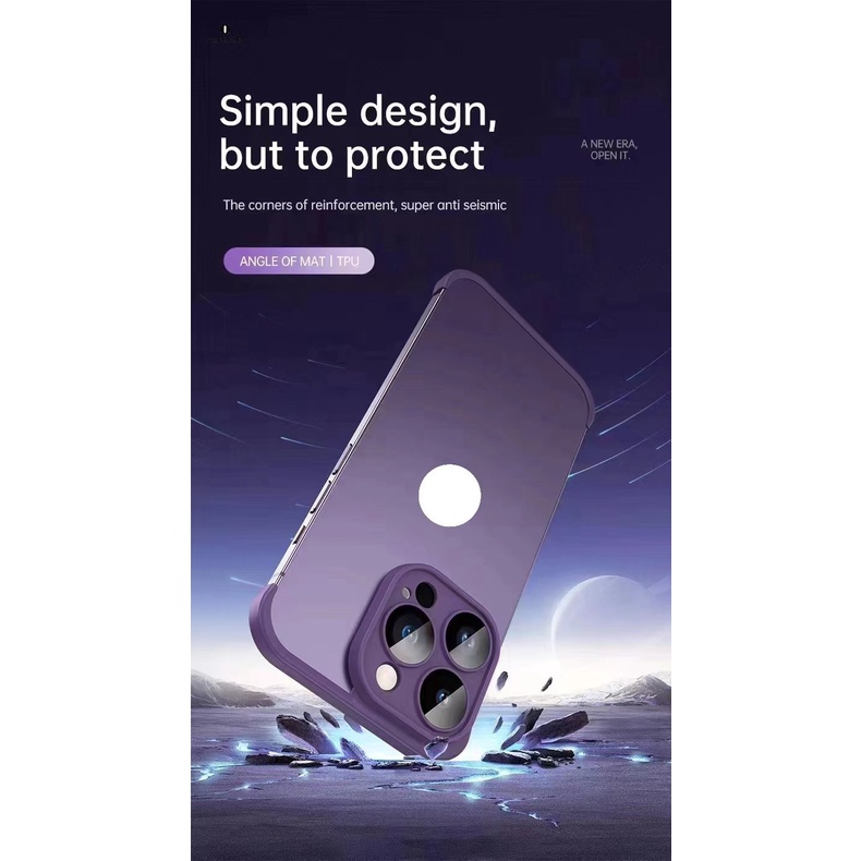 Classic TPU corner pad fall-proof phone case is suitable for iPhone 12 ...