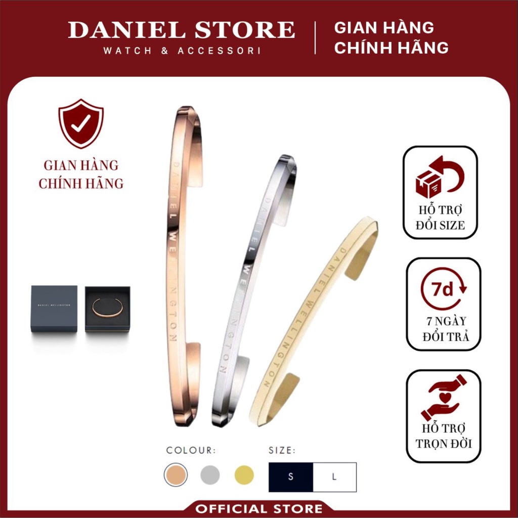 Chính Hãng Vòng Tay Daniel Welington Classic Cuff V1 DW Chính Hãng ...