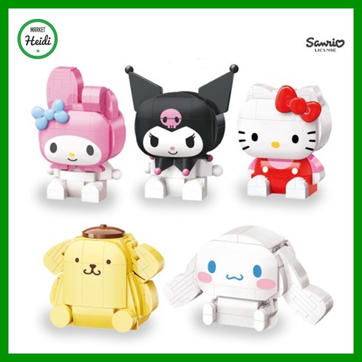 Mua Sanrio Characters Block Figure KUROMI / HELLO KITTY / MY MELODY ...
