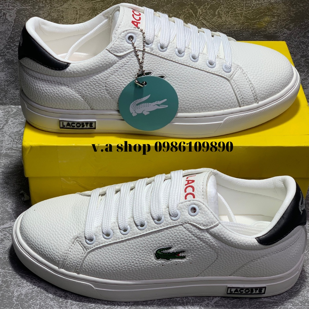 Mua Giày Lacoste nam chất liệu da thật cao cấp siêu bền dáng đẹp, đế ...