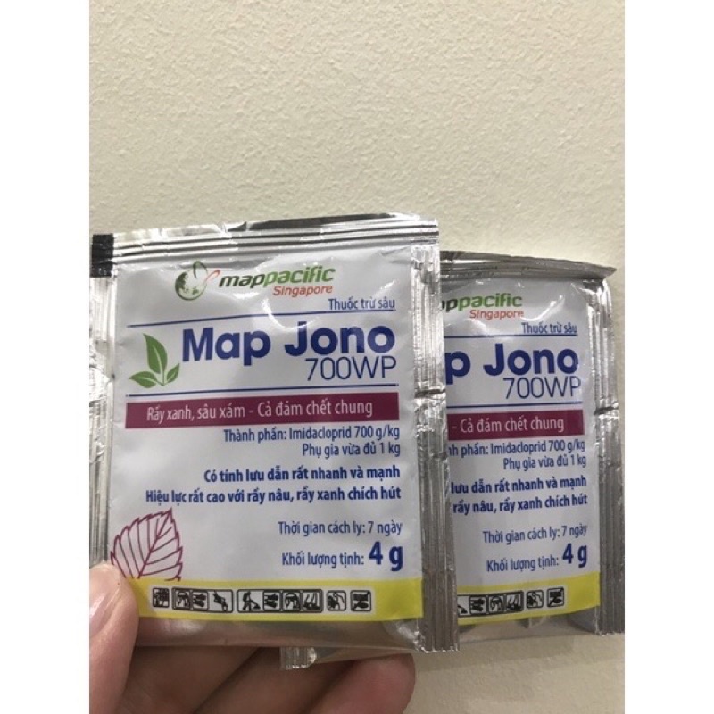 Mua Chế phẩm MAP JONO 700WP (gói 4g) chuyên côn trùng Chích hút cho cây ...