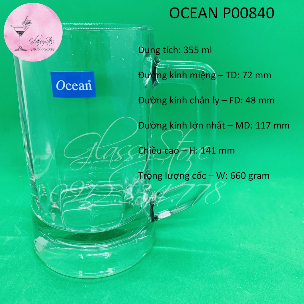 Mua Ly (cốc) Bia Thủy Tinh Cỡ Đại Munich Beer Mug-P00843-640ml/ P00840 – 355ml (Hàng nhập khẩu ...