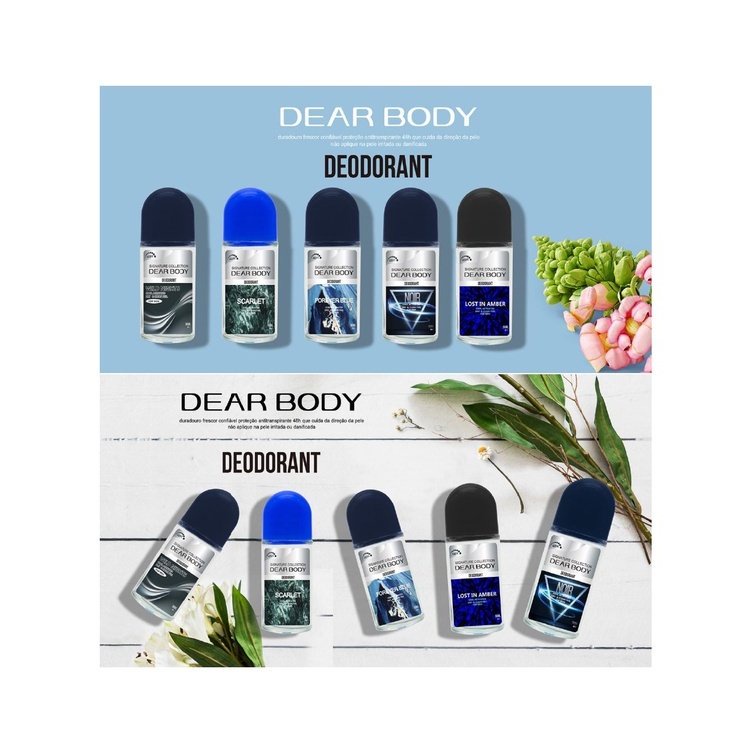 Mua Lăn Khử Mùi Nước Hoa Bảo Vệ 48h Cho Nam DEAR BODY Deodorant Roll On ...