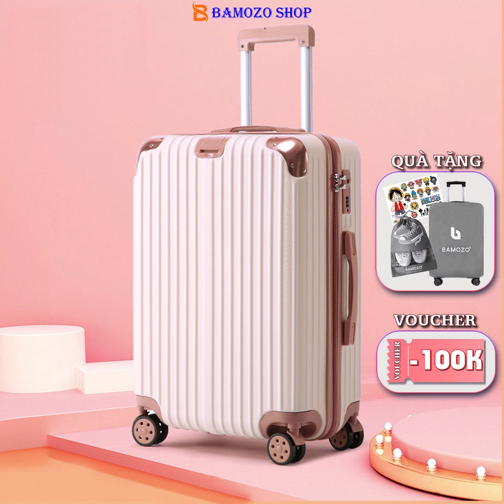 Vali Du Lịch Bamozo 8809 Vali Kéo Size 202428 Inch Cao Cấp Nhựa Chống ...