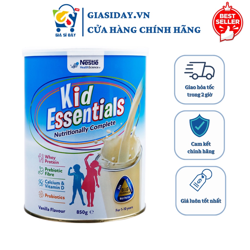 Date 0924 Sữa Công Thức Nestle Kid Essentials Vanilla Nội Địa Úc 850gr ...