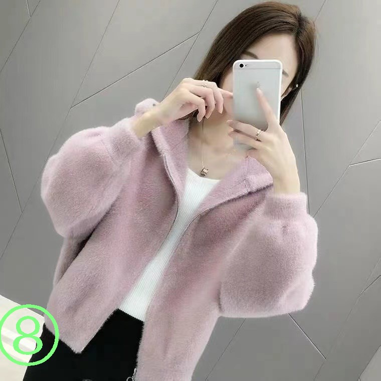 Mua Bán Hạ Giá Áo Khoác Lông Cừu Giả Lông Chồn Thu Đông Thương Hiệu ...