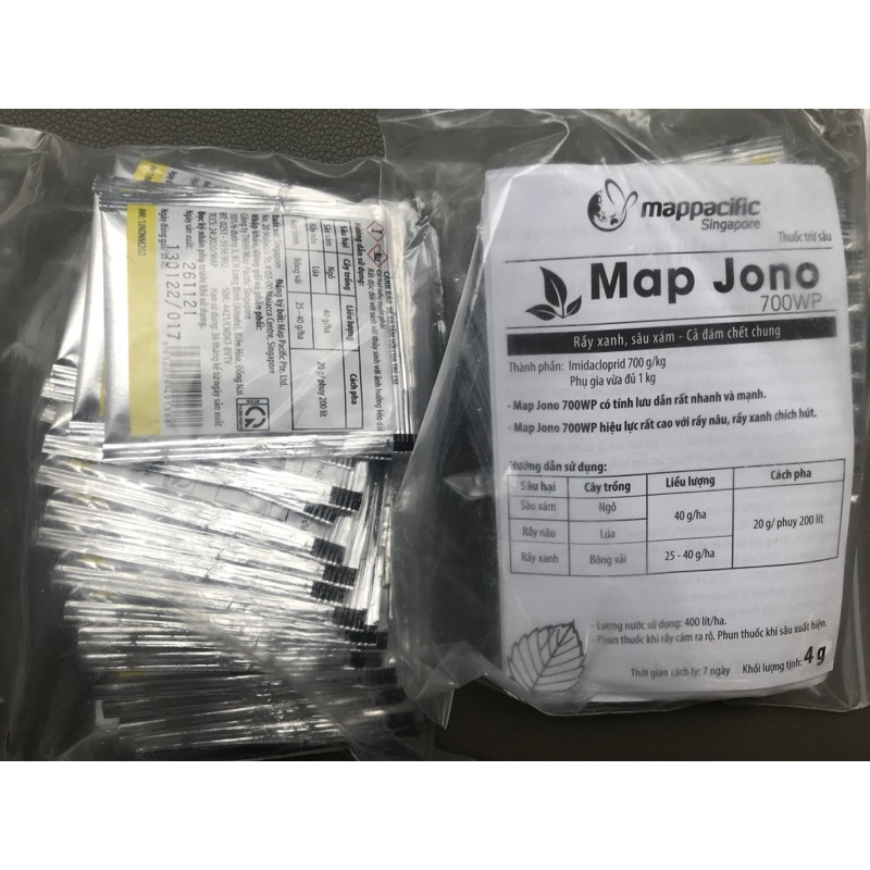 Mua Chế phẩm MAP JONO 700WP (gói 4g) chuyên côn trùng Chích hút cho cây ...